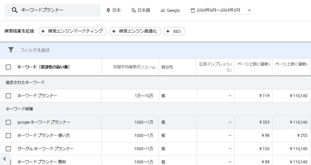 キーワードプランナーをスマホで使う方法とは？【アプリだと使えない？】 | natsumemo